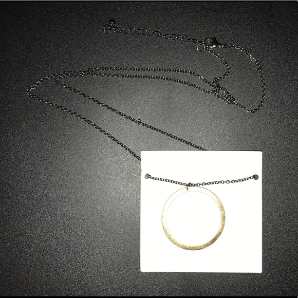 Kevia Style | Jewelry | Kevia Style Circle Pendant Long Necklace | Poshmark